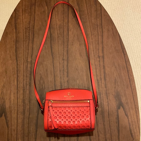 kate spade | Bags | Last Chance Red Kate Spade Crossbody Like New ...